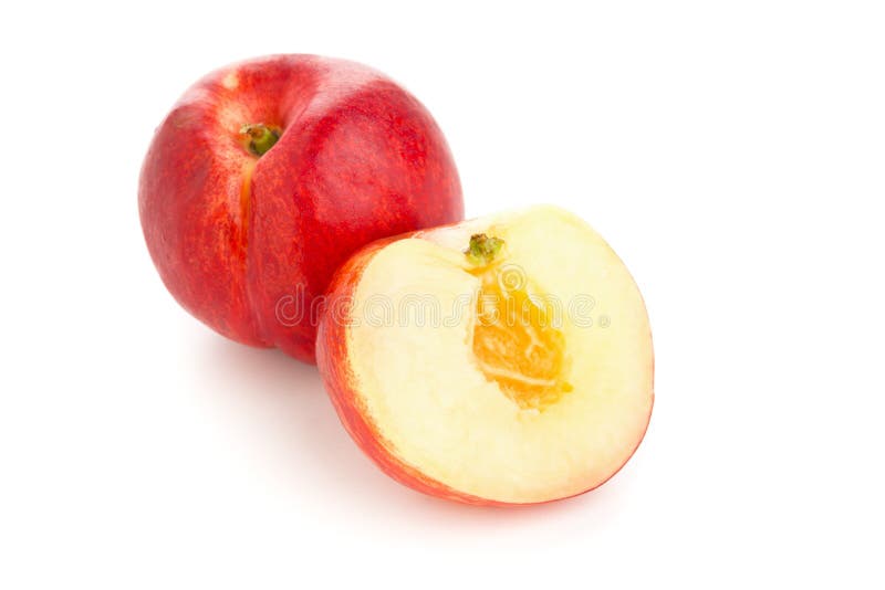 Nectarine whole and sliced stock image. Image of vegan - 62356111