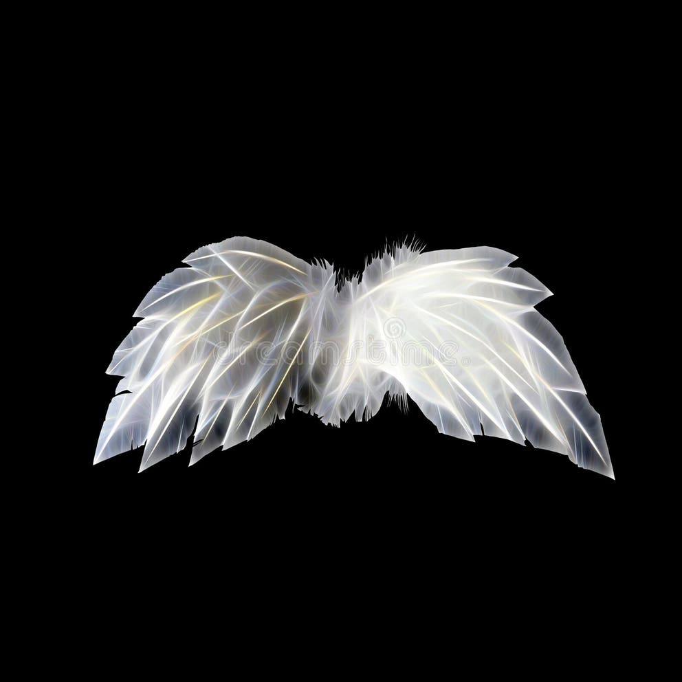 260 Angel Wings Line Drawings Stock Photos - Free & Royalty-Free Stock ...