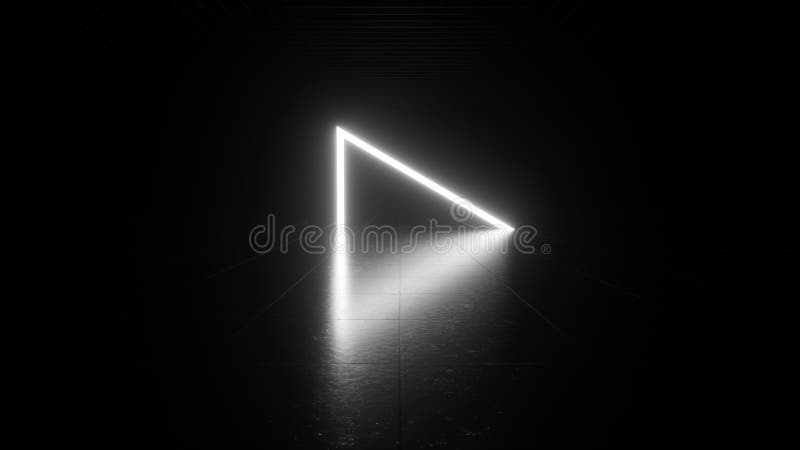 White neon light stock illustration. Illustration of light - 149597452