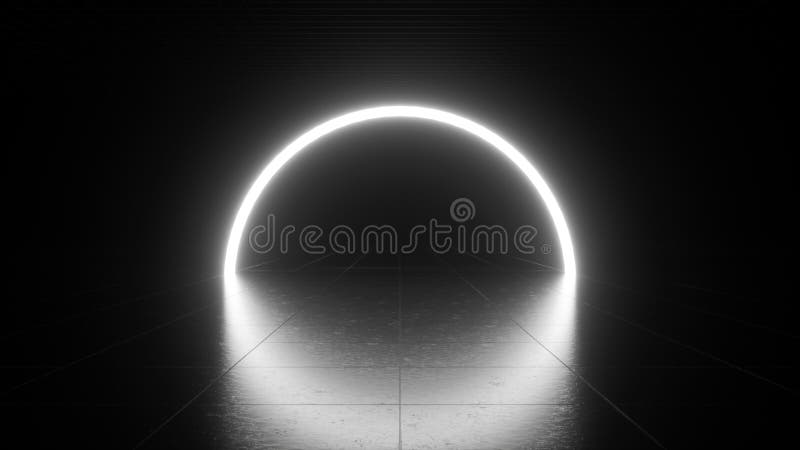 White neon light stock illustration. Illustration of shine - 149597837
