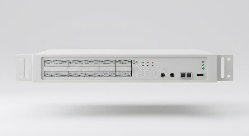 White Network Storage Server Device for Data Center, High-Performance ...