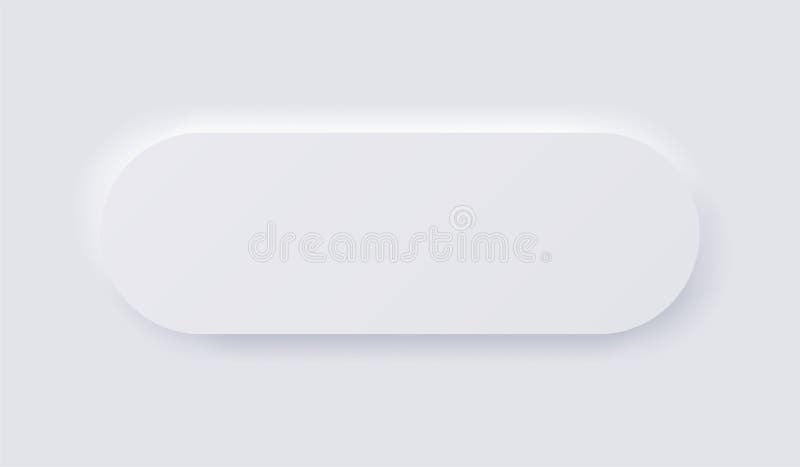 White Neumorphism Soft UI Design for Web Design, Application UI and More. Stock Vector ...