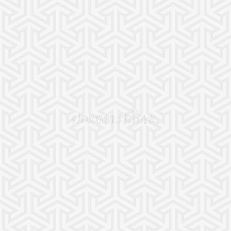 White Neutral Seamless Pattern for Modern Design in Flat Style. Stock ...