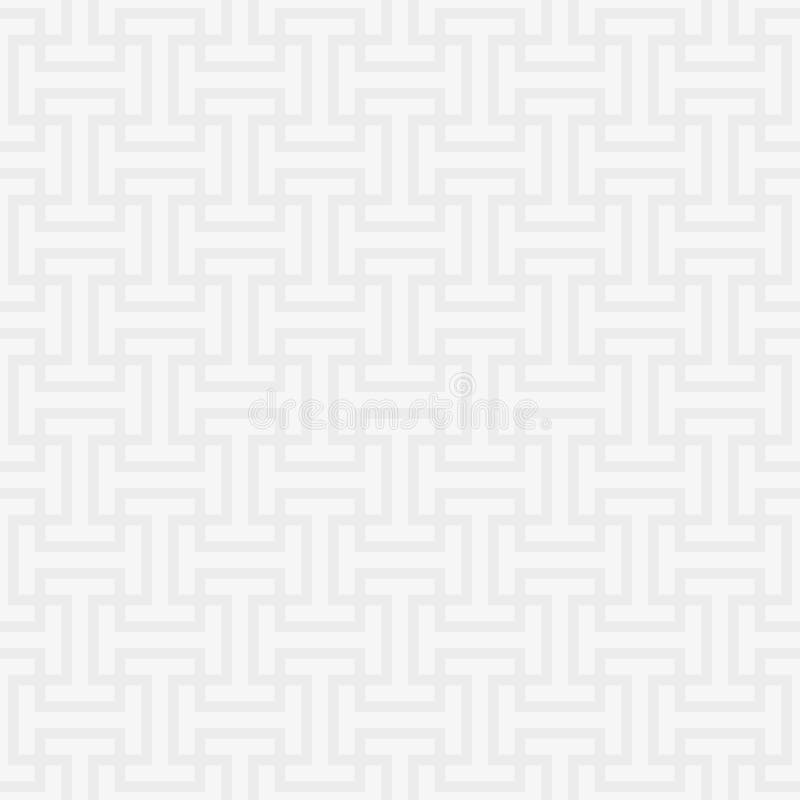 White Neutral Seamless Pattern for Modern Design in Flat Style. Stock ...