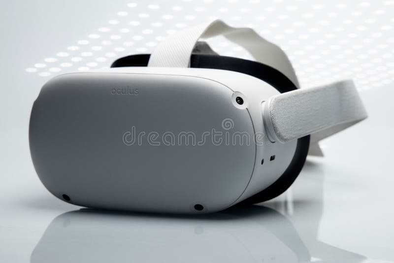Most Advanced All-in-One VR Headset Oculus Quest 2 Editorial Stock ...