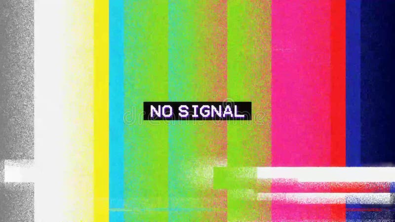 White Noise. TV Interference Stock Video - Video of horror, error ...