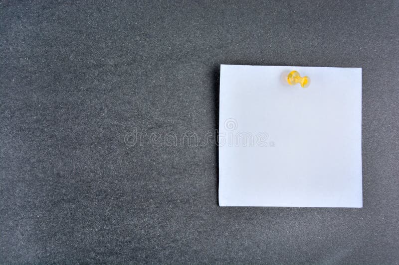 White Note with Empty Place for Text Stock Photo - Image of empty ...