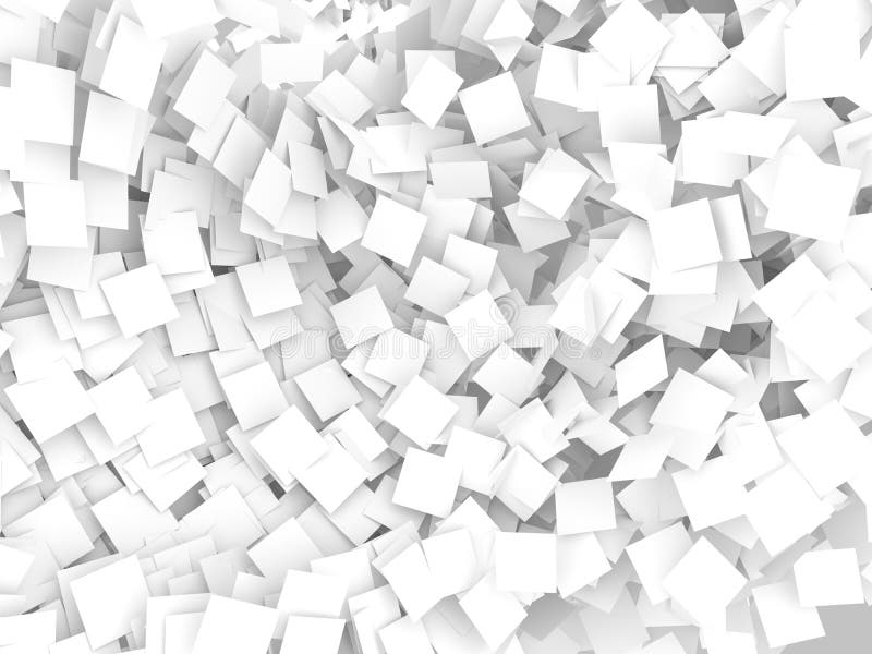 White Note Papers Background Stock Illustration - Illustration of ...