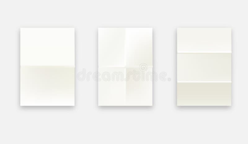 White Notebook or Book Page. Design Template or Mockup. Vector ...
