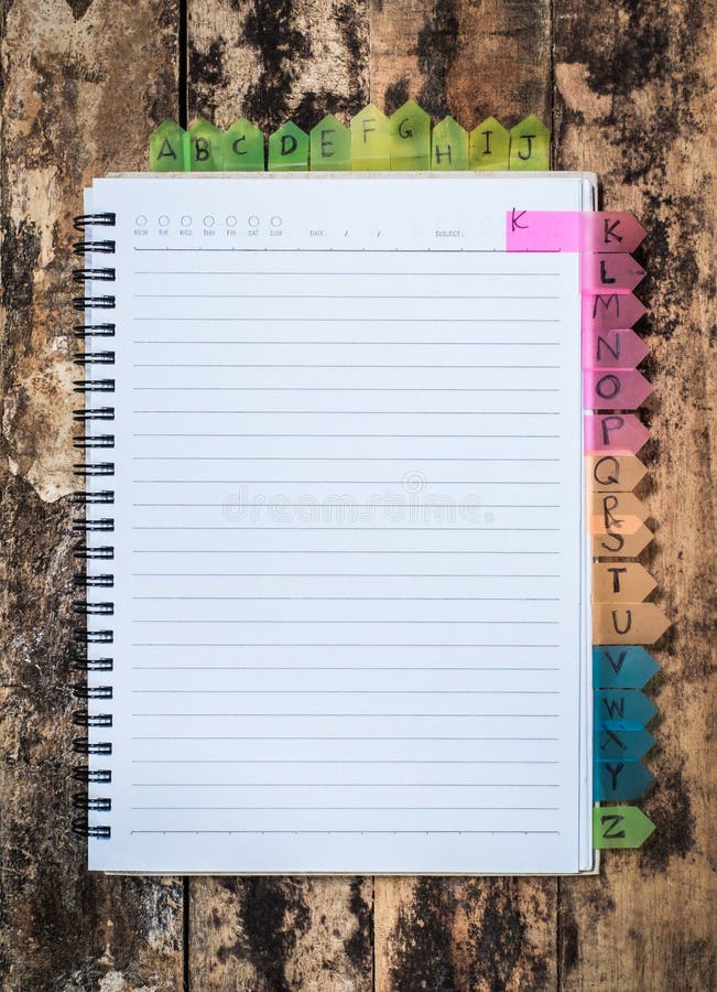 White notebook stock photo. Image of dirty, sheet, page - 59698894