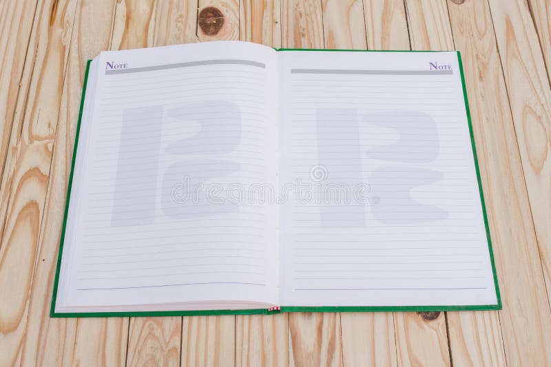 White notebook stock image. Image of concept, print, agenda - 85460777