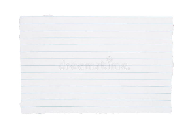 Ripped Notepad Sheet with Rough Edges Stock Photo - Image of note ...