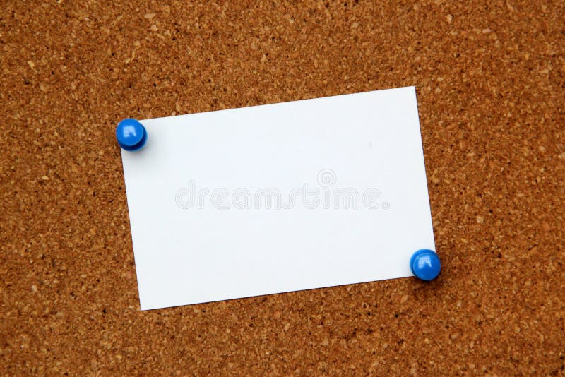 White Notes for Important Messages, Motivation and Reminder on Cork ...