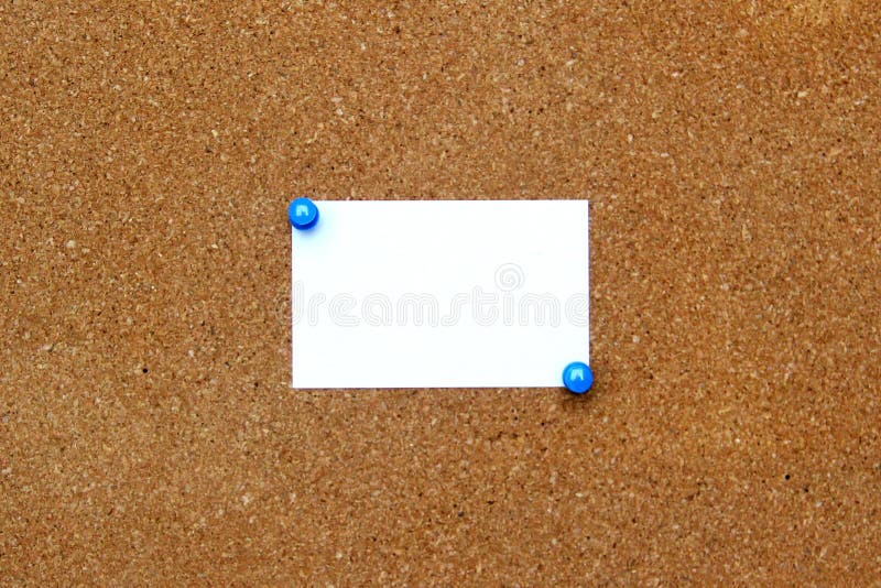 White Notes for Important Messages, Motivation and Reminder on Cork ...