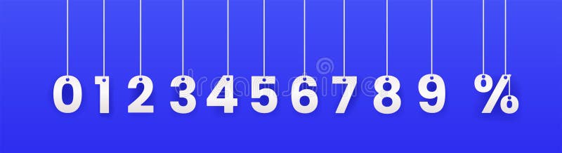 Rope Font Numbers Stock Illustrations – 88 Rope Font Numbers Stock ...