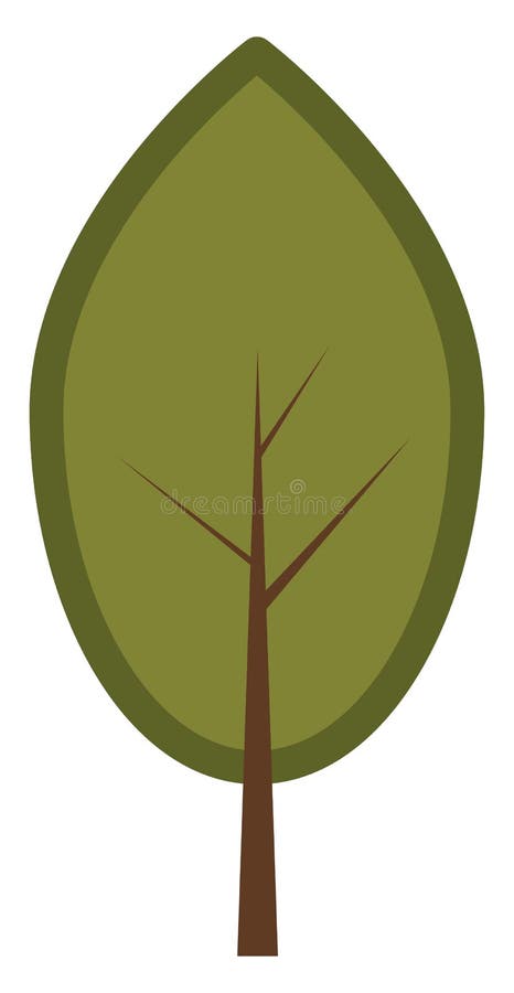 White oak tree, icon stock vector. Illustration of engraving - 260377365