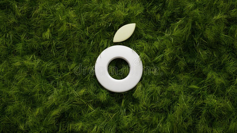 Object on a Green Grass Background Stock Image - Image of movement ...