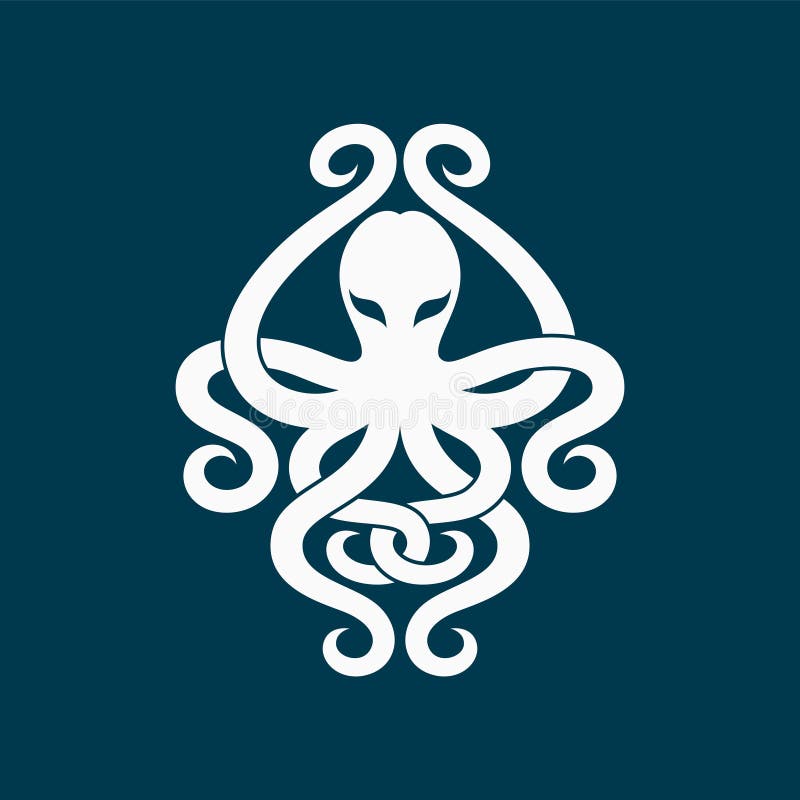 White octopus tentacles stock illustration. Illustration of nature ...