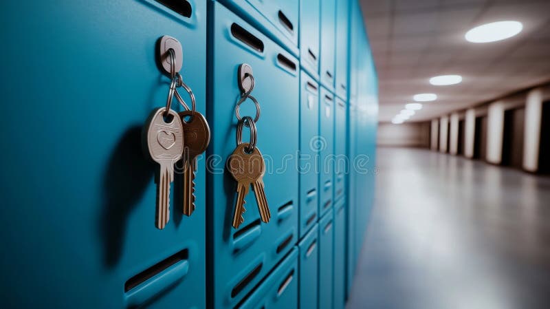 The White Office Locker Comes with a Key and an Empty Key Tag, Ensuring ...