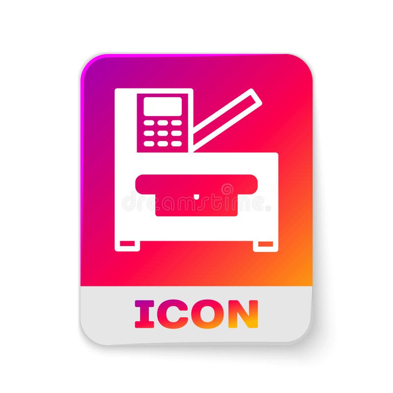 Office Multifunction Printer White Stock Illustrations – 849 Office ...