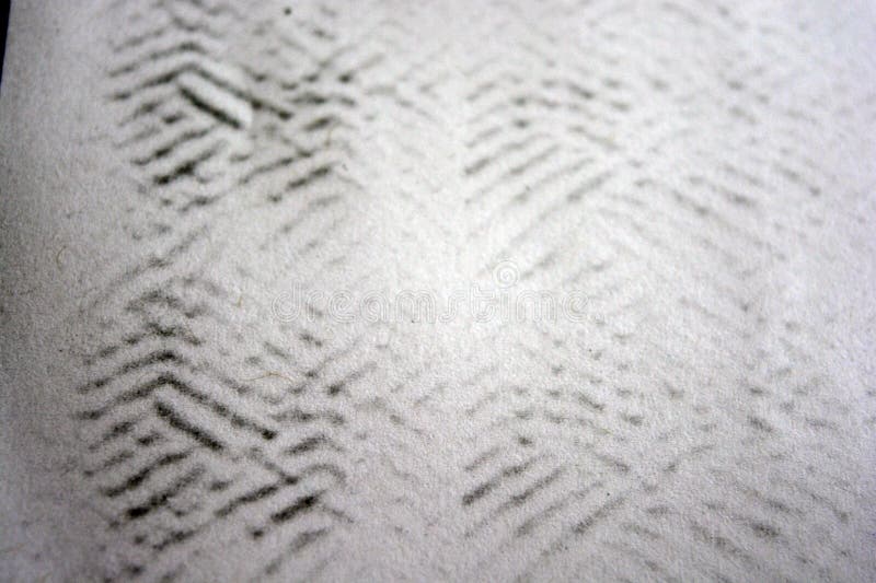 White Office Sheets of A4 Paper, on Which Printed with a Laser Printer ...