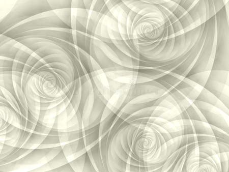 White Opaque Swirls Spirals Stock Illustration - Illustration of ...
