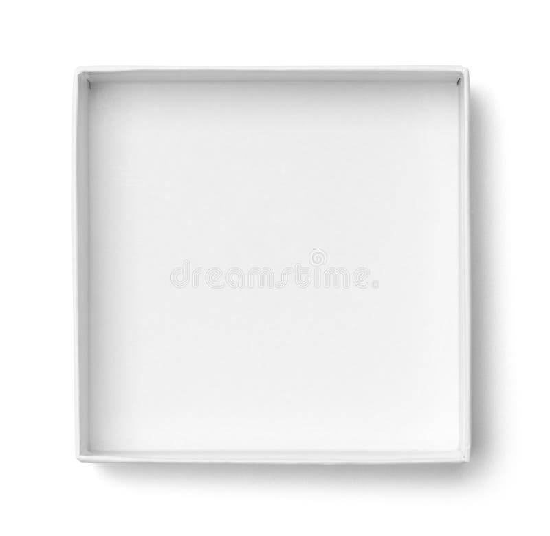 Box White Open Top stock photo. Image of packaging, copy - 101441656