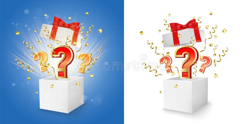 Question Box Vector Concept for Banner, Poster Stock Vector ...