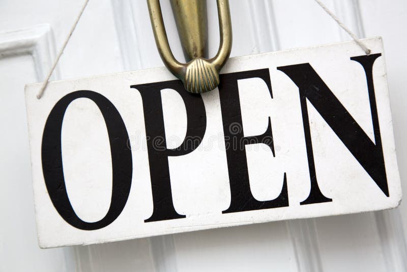 Shop Open Sign stock photo. Image of text, store, hang - 35889622
