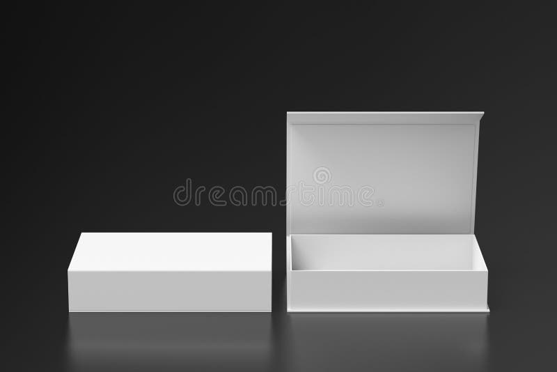 White Rectangle Box Front View Stock Illustrations – 577 White ...