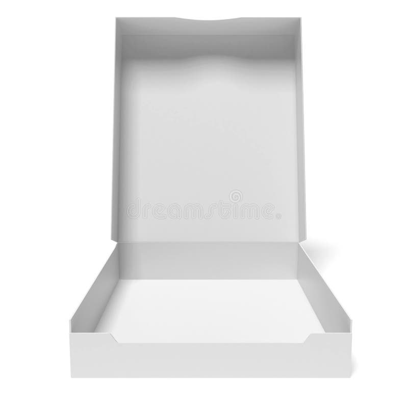 White opened package stock illustration. Illustration of single - 33753425