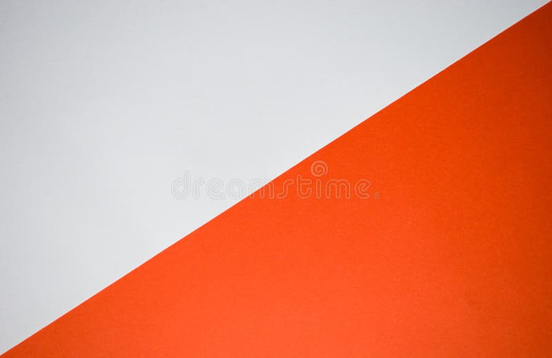 White and Orange Diagonally Divided Background Stock Photo - Image of ...