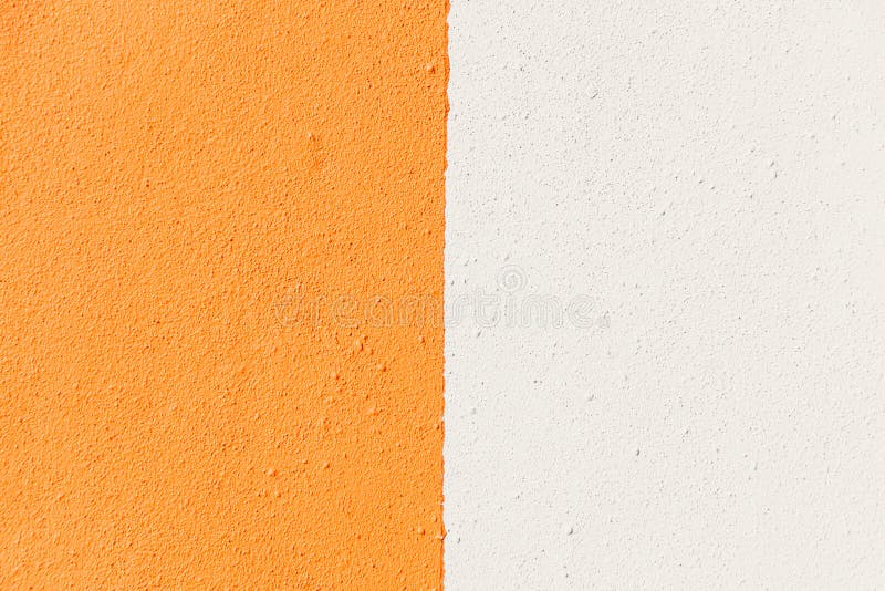 Orange Split in Half with a Straw Simulating a Soft Drink on a Yellow ...