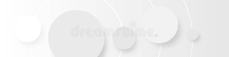 White Orbit Background Design for Linkedin Cover Image Stock ...