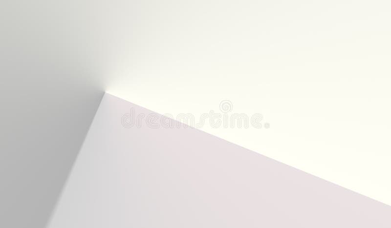 White Origami Paper Abstract Background, Colourful 3D Effect Abstract ...