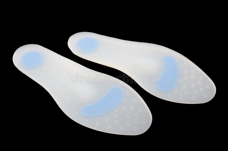 White orthopedic insole stock photo. Image of footwear - 70774038