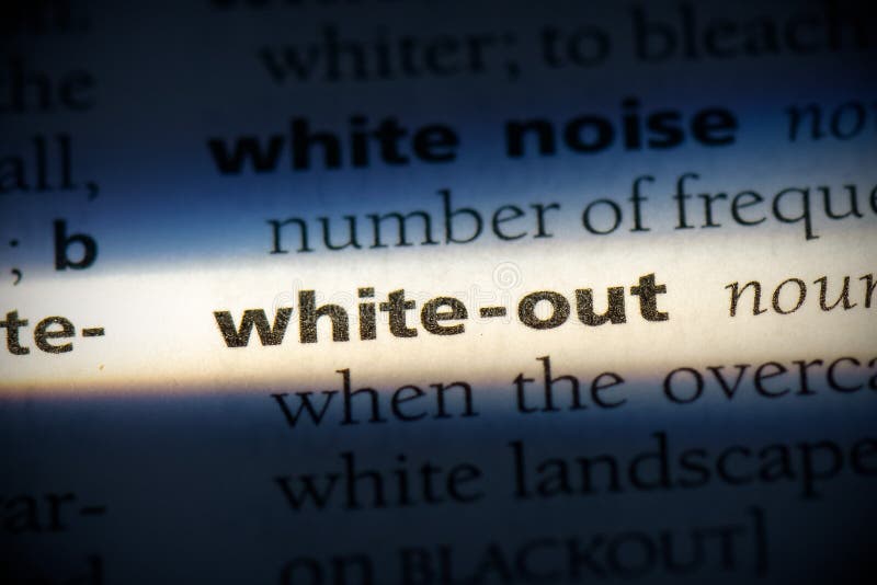 White out stock photo. Image of idea, education, meaning - 161575992