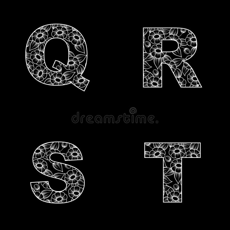 Outline Letters Stock Illustrations – 43,241 Outline Letters Stock ...