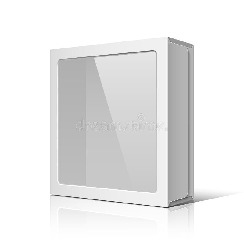 White package box stock vector. Illustration of vector - 36403105