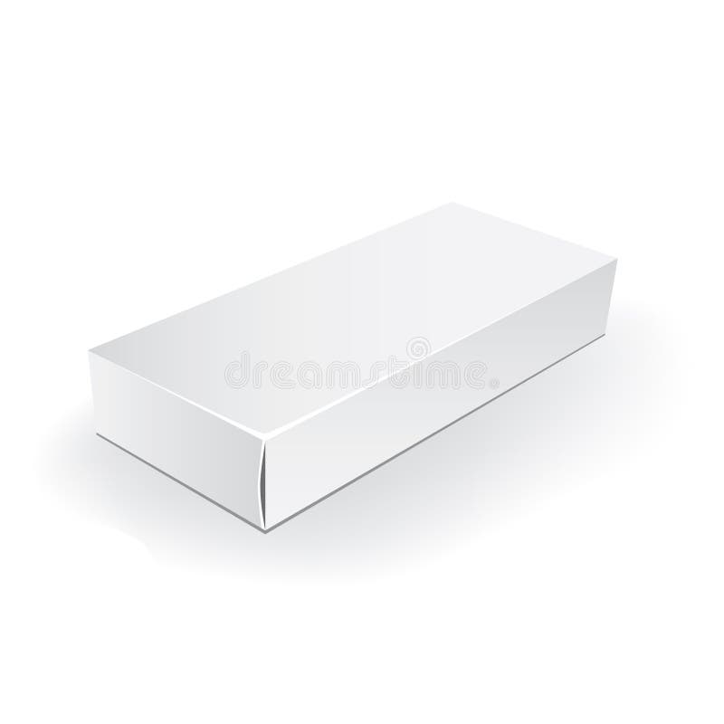 White Package Box. Packaging Mock Up Template Stock Vector ...