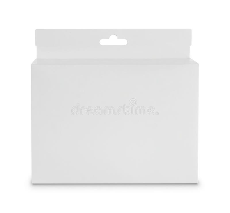White Package Box for Products Stock Photo - Image of advertisement ...