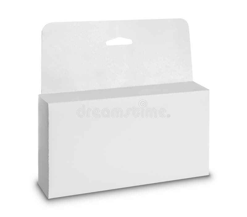 White Package Box for Products Stock Image - Image of packaging, gray ...