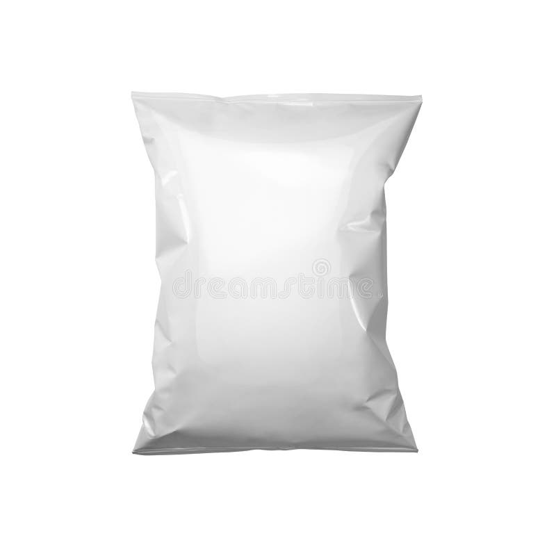 White package template stock photo. Image of noodle, pouch - 96140782