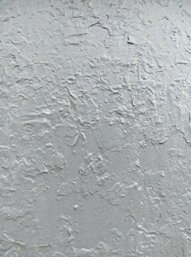 White Paint Applied To an Untreated Concrete Surface Stock Image ...