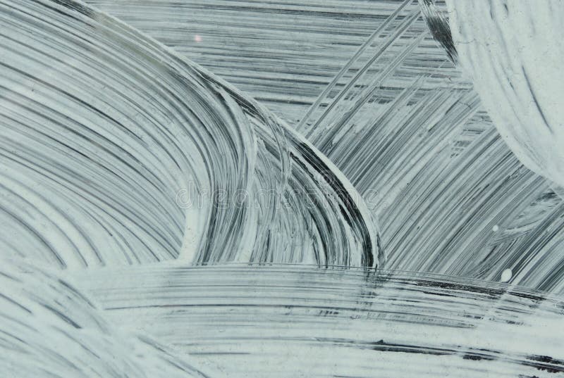 White paint layer on glass stock image. Image of smeared - 127850633