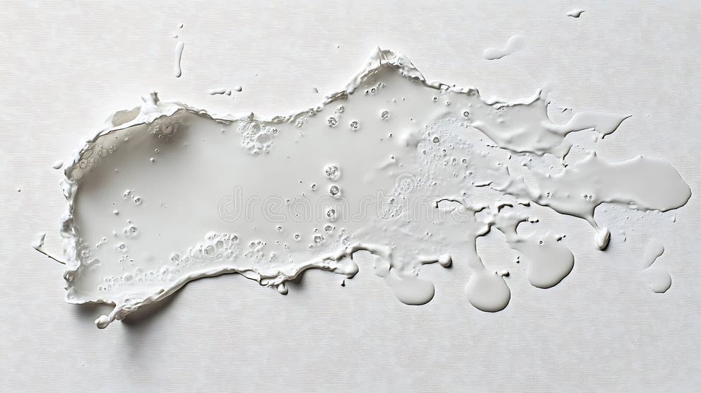 White Paint Splatter on Textured Surface Abstract Background with ...