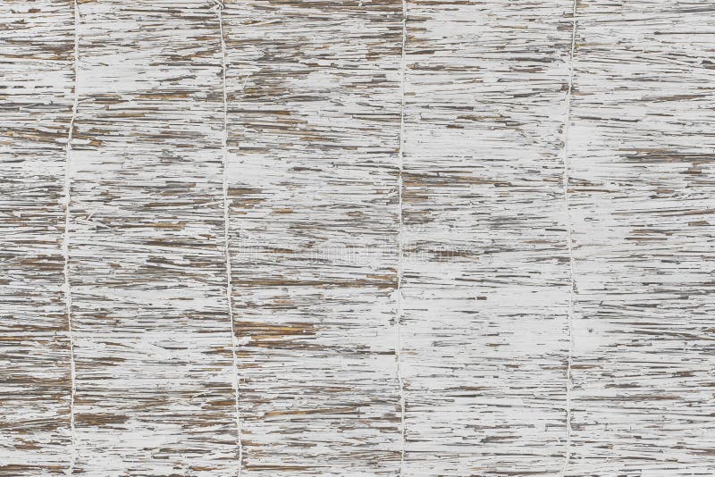 White Paint on Straw Fence, Rope Dry Cane Abstract Natural Pattern ...