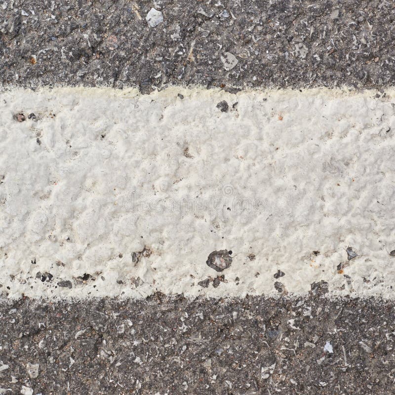 White Paint Stripe on Asphalt Stock Image - Image of composition ...