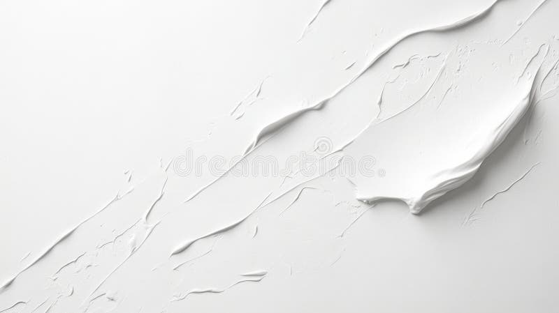 White Paint Texture on Clean Surface for Artistic Background Design ...