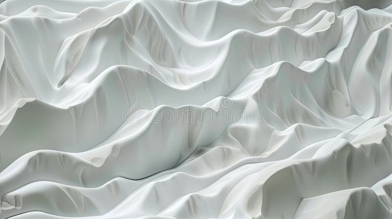 White Paint Texture with a Pattern of Grass and Leaves. Background for ...